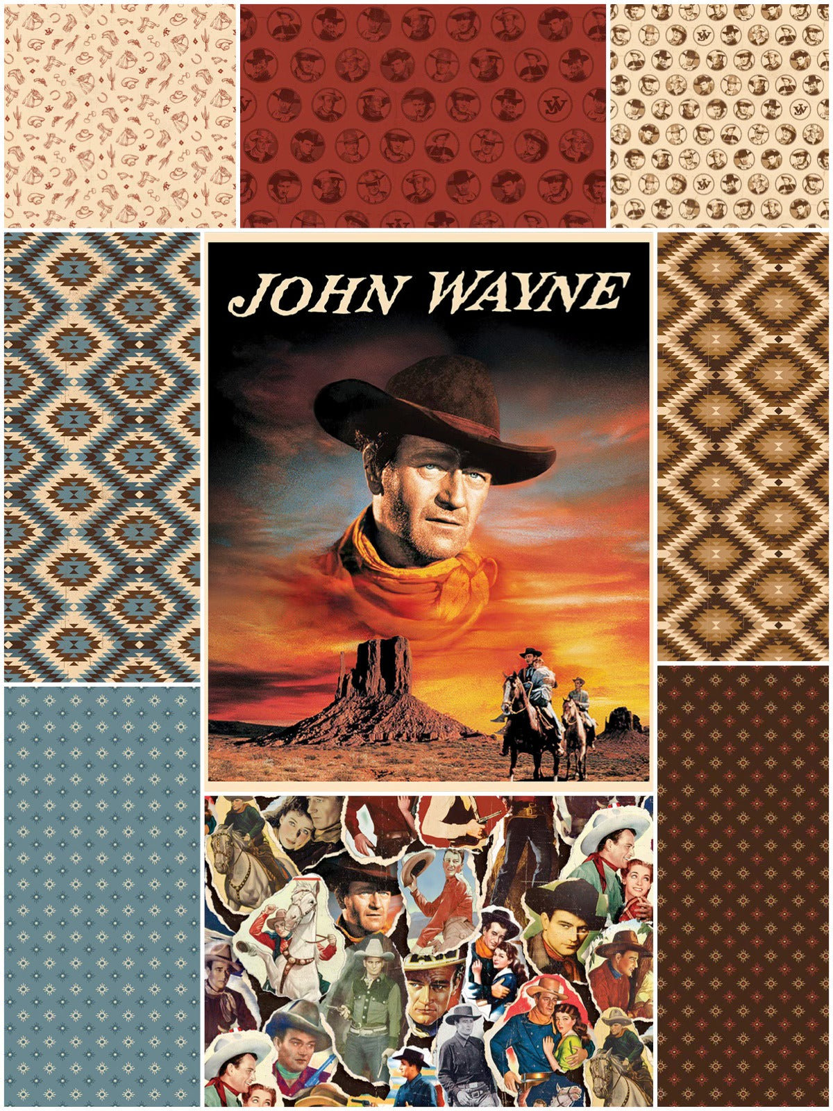John Wayne American West by John Wayne Collection – The Fabric Candy Shoppe