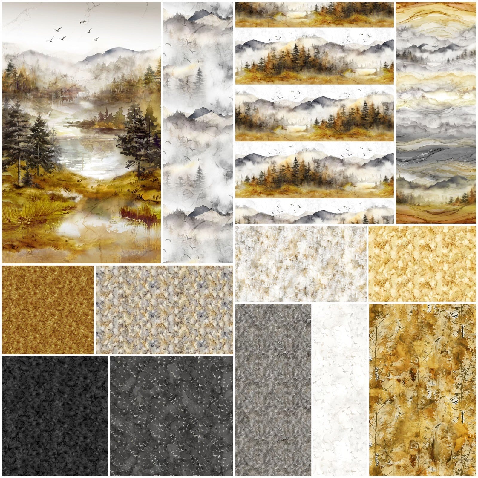 Misty Morning by Deborah Edwards and Melanie Samra – The Fabric Candy ...