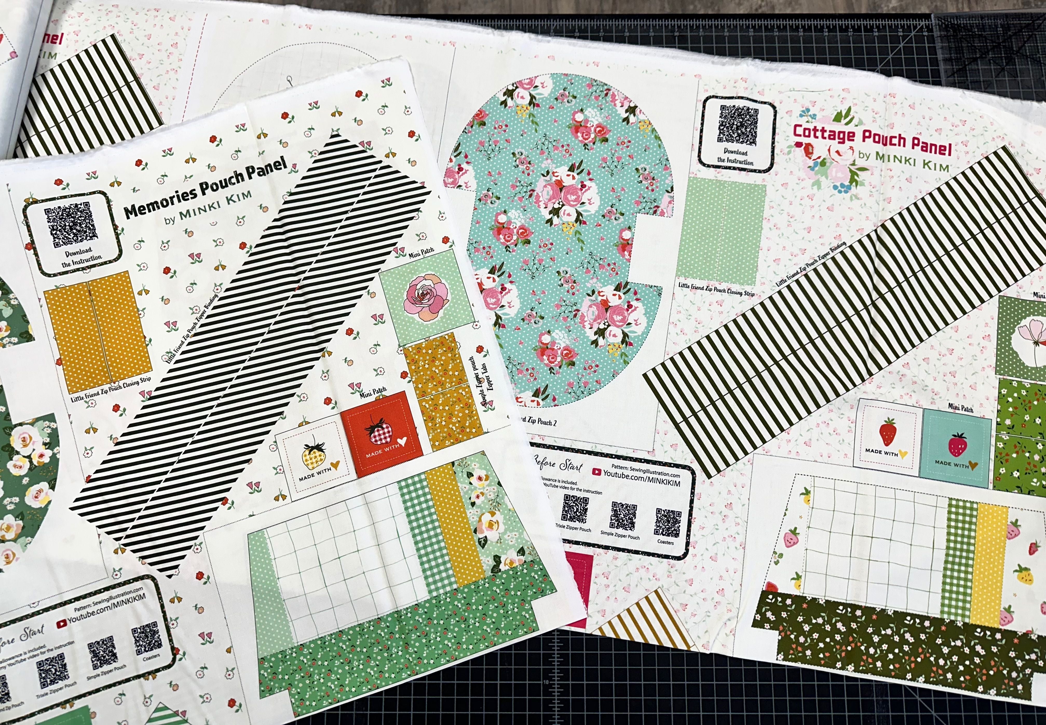 Pouch 35 1/2 in Panel by Minki Kim – The Fabric Candy Shoppe
