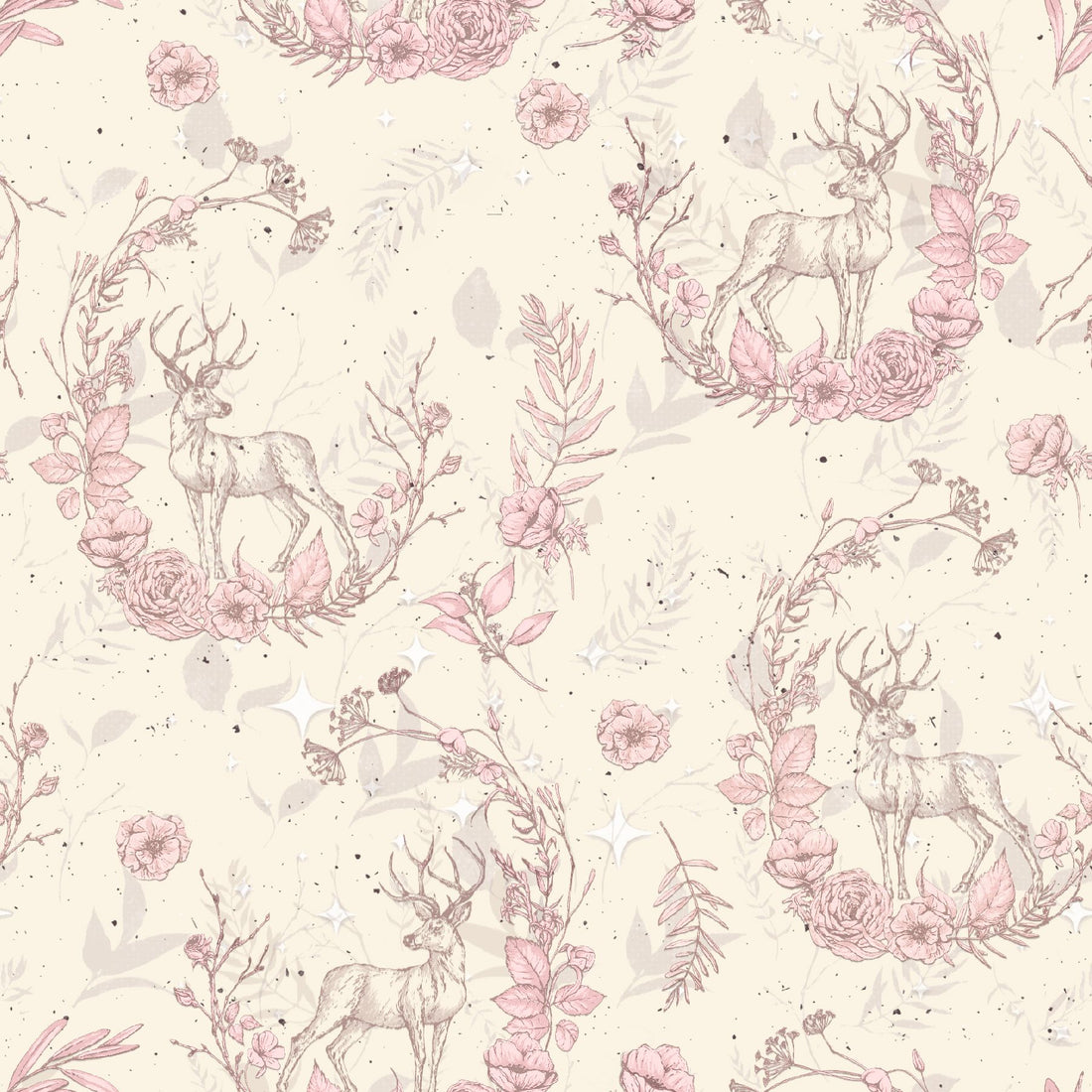 Preorder July 2026: Christmas Magic Deer Ivory 2021-41 by Frank Garcia ...