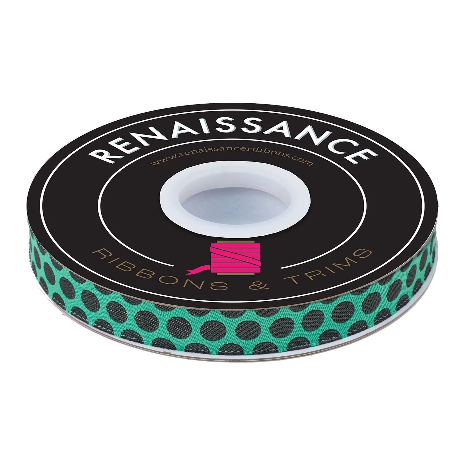 New Arrival: Roar Ribbon by Tula Pink Dinosaur Eggs in Storm 5/8" Widt ...