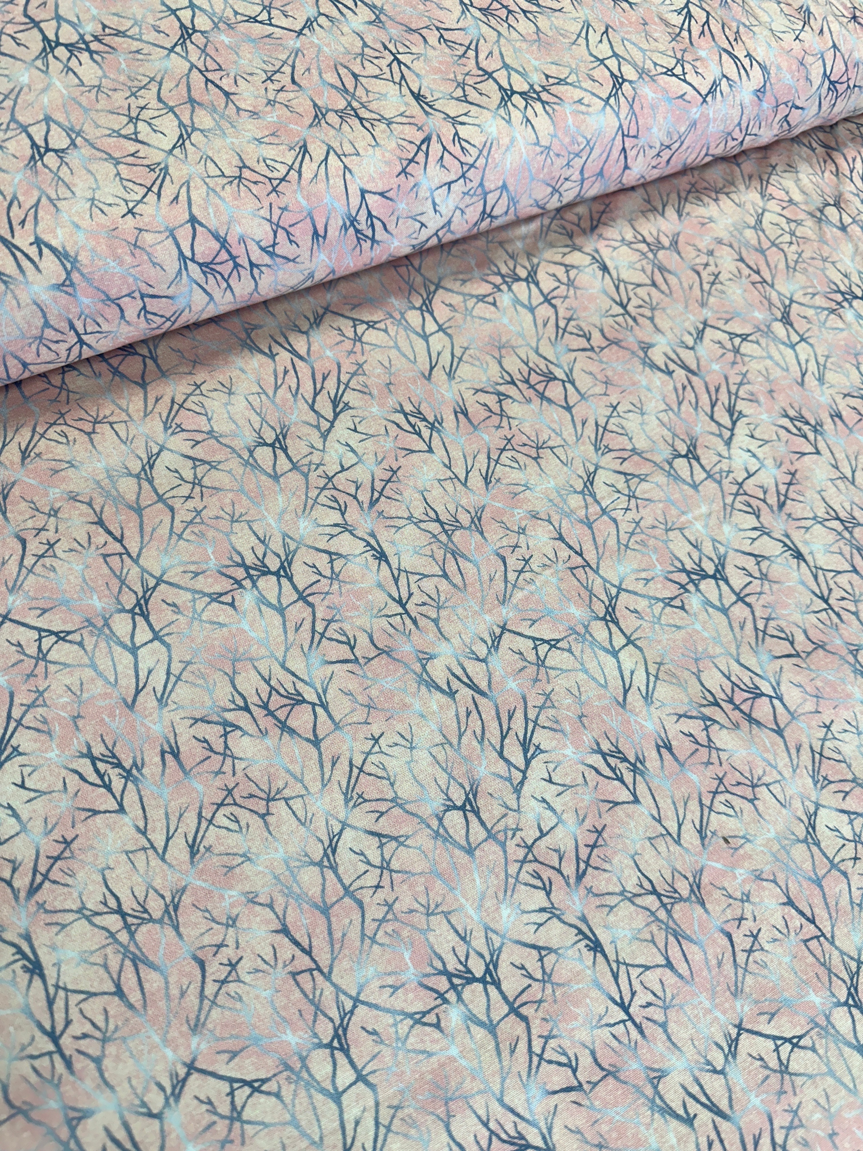 Jacqueline Small Packed Twigs 26561C Cotton Woven Fabric – The Fabric ...