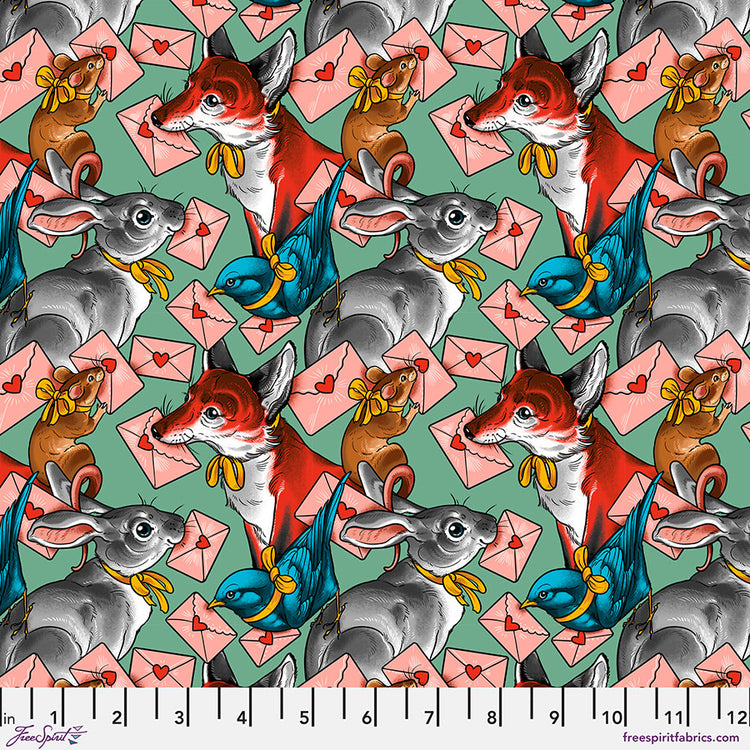 Love Letters Pen Pals Multi PWRH132.MULTI by Club Hauer – The Fabric ...