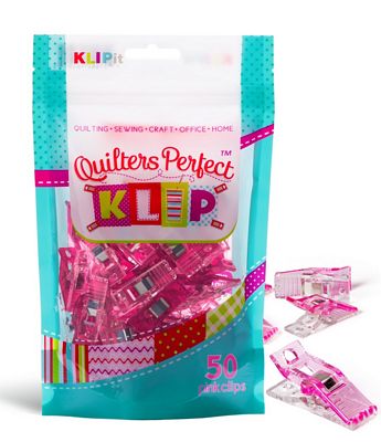 Quilter’s Perfect Klip 50ct Pink – The Fabric Candy Shoppe