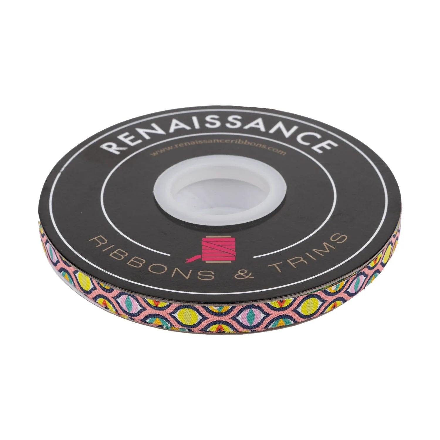 Tula Pink Tabby Road Ribbon 3/8" Ribbon Cat Eyes tk-115-10mm-col-1 Pri ...