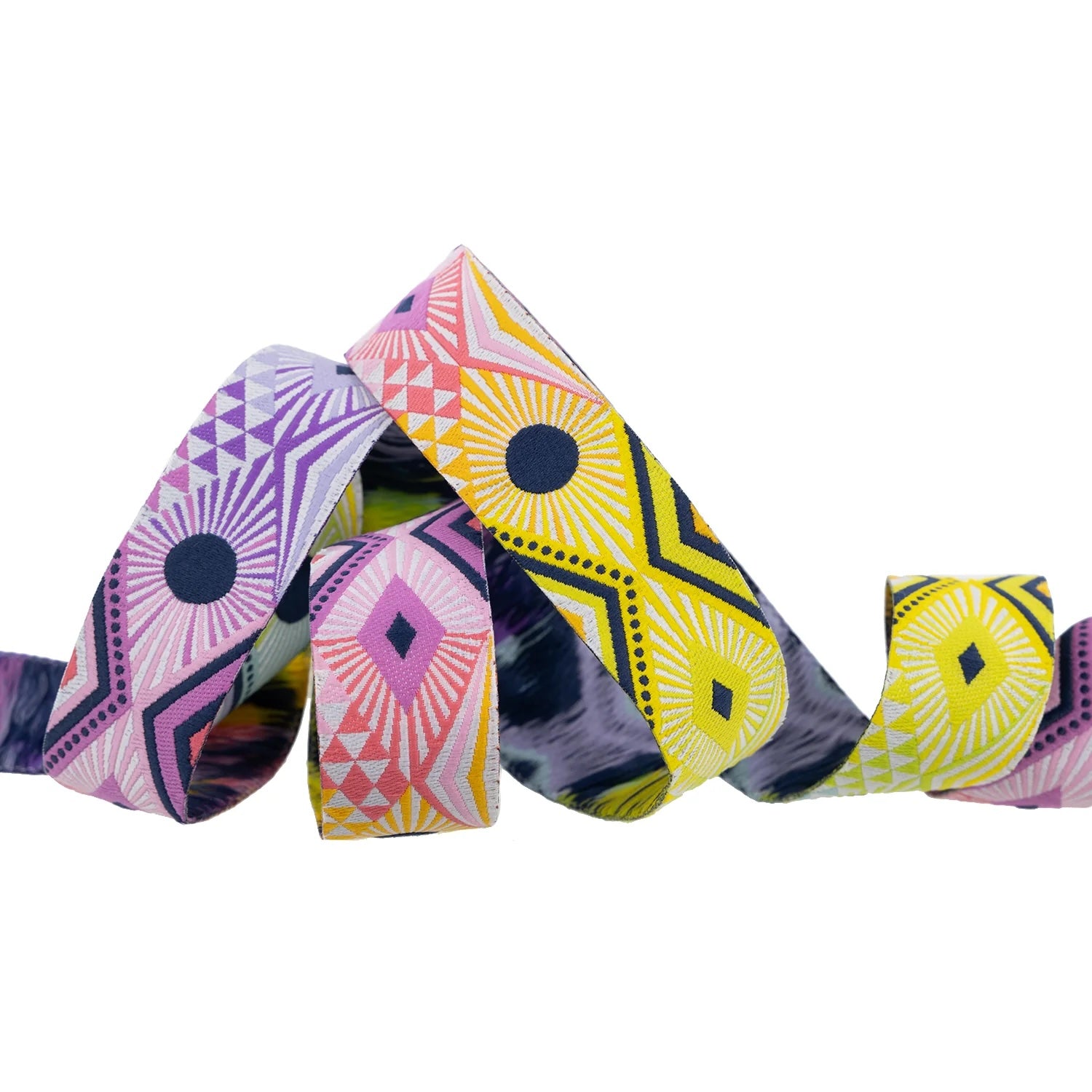 Tula Pink Tabby Road Ribbon 7/8” Ribbon Lucy Ribbon tk-116-22mm-col-1 ...