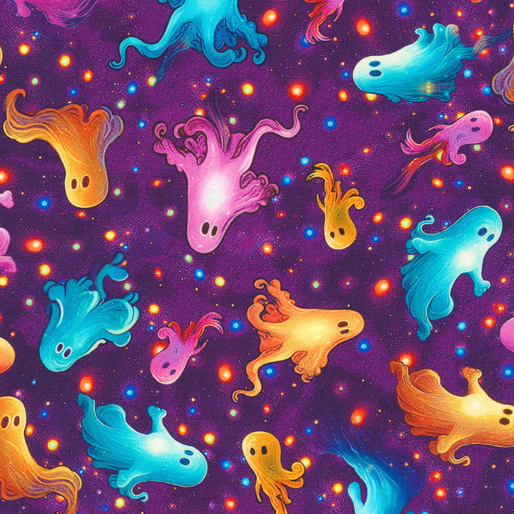 Bright Frights Midnight Purple RCCD-23087-460-MIDNIGHTPURPLE Cotton Wo ...