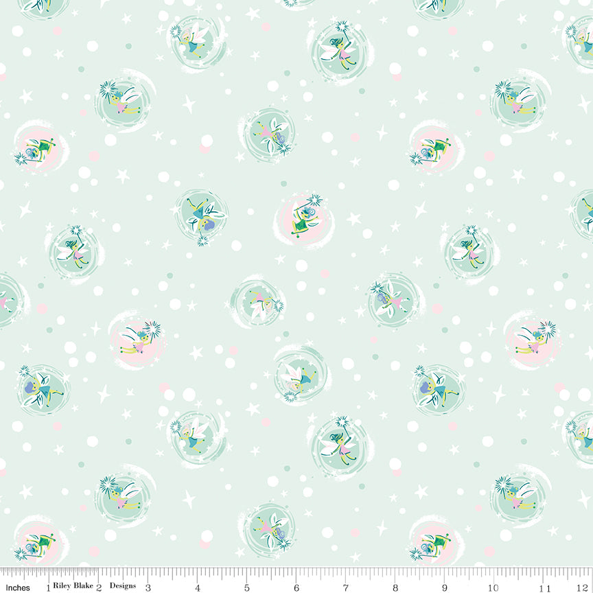 Forever Neverland by Jill Howarth Tink Mist C15904-MIST Cotton Woven F ...