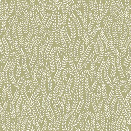Garden Sanctuary by Rae Ritchie Leek Vines SRR674 Cotton Woven Fabric ...