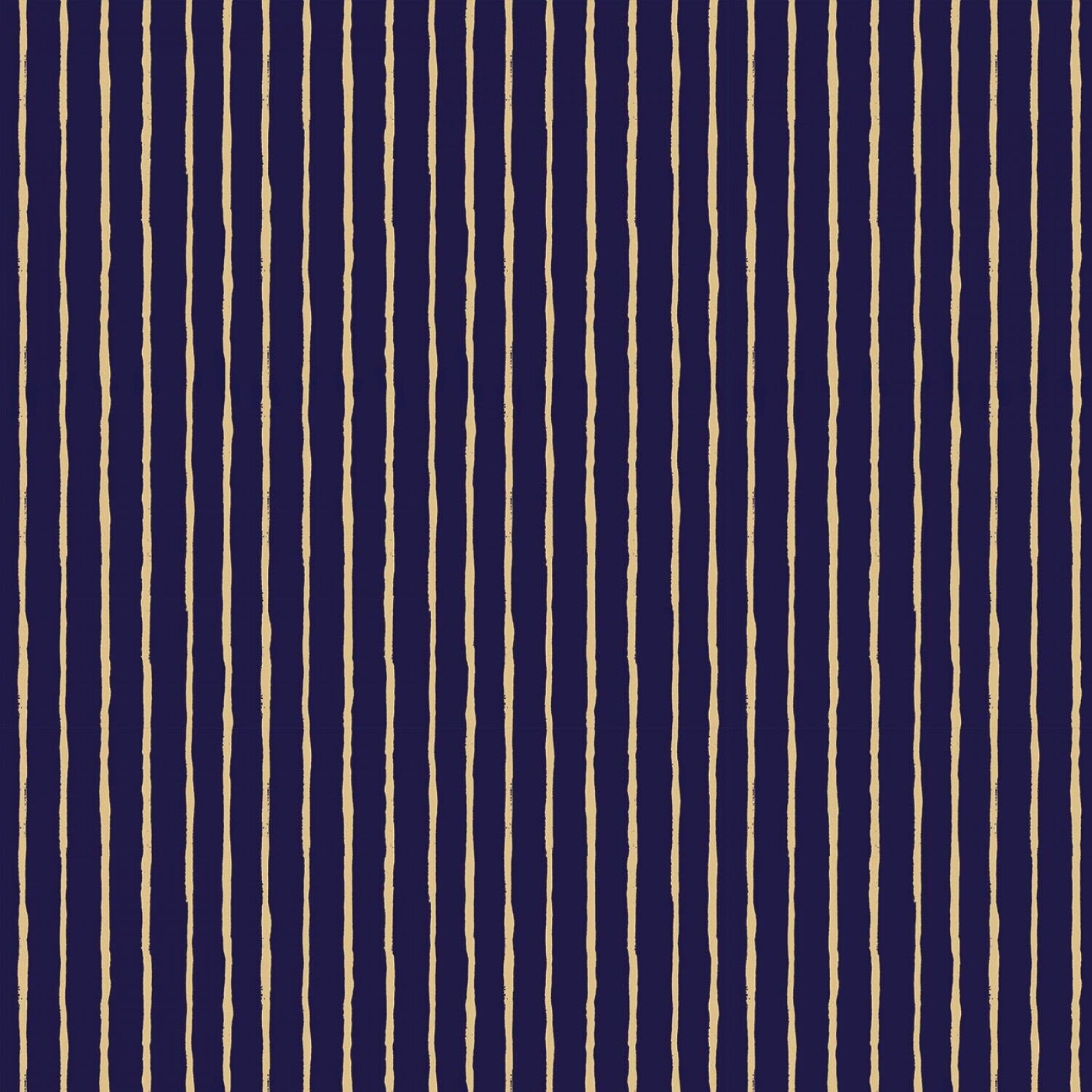 Dream World by Emily Winfield Martin Stripes Navy with Sparkle SC9085R ...