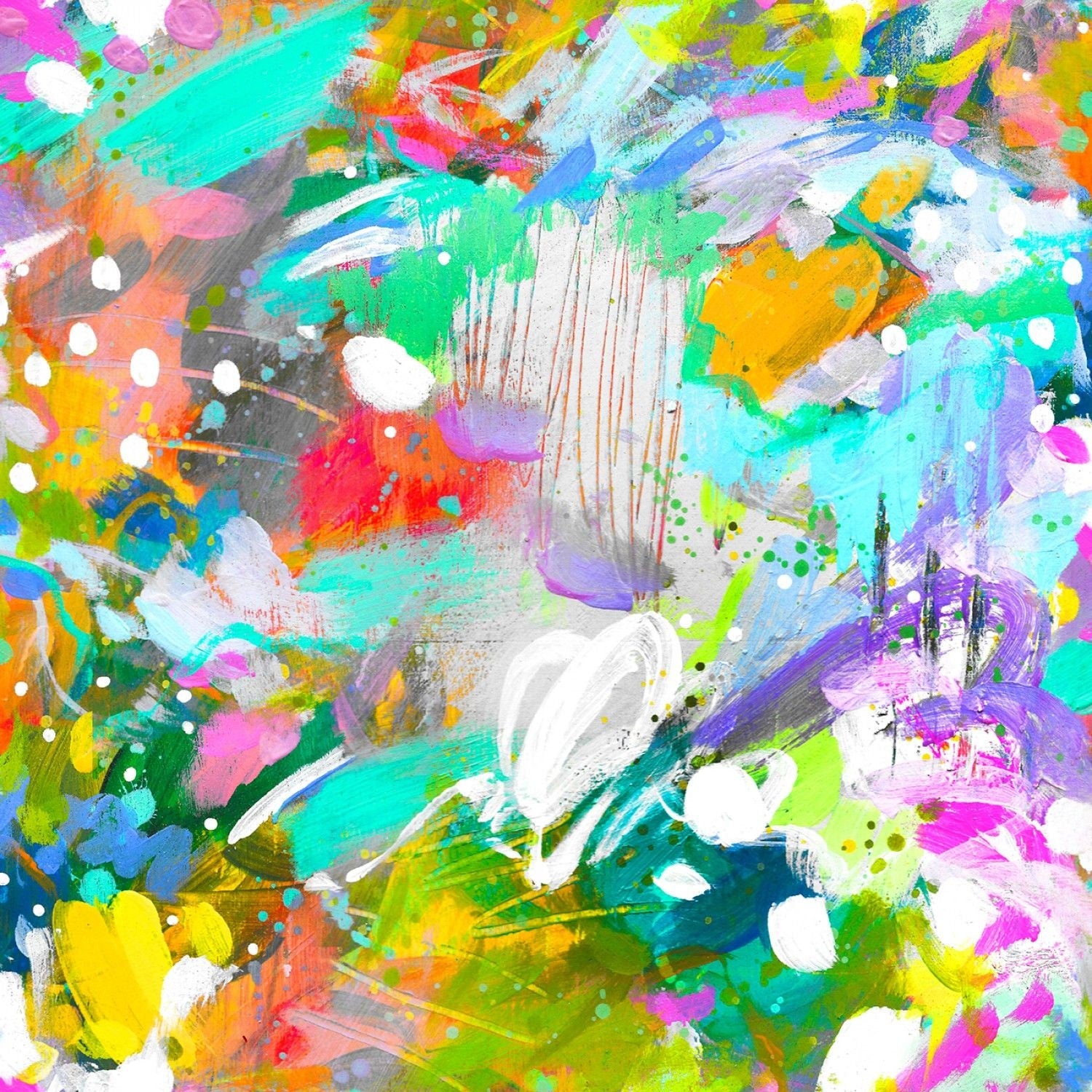 Joy Blooms by Bethany Joy Watercolor 17300-MLT Digitally Printed Cotto ...